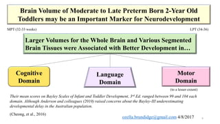 Relationship between brain volume maturation and gestational age | PPTX ...