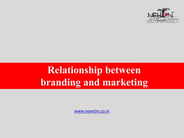 Relationship between branding and marketing.pptx | Marketing and ...