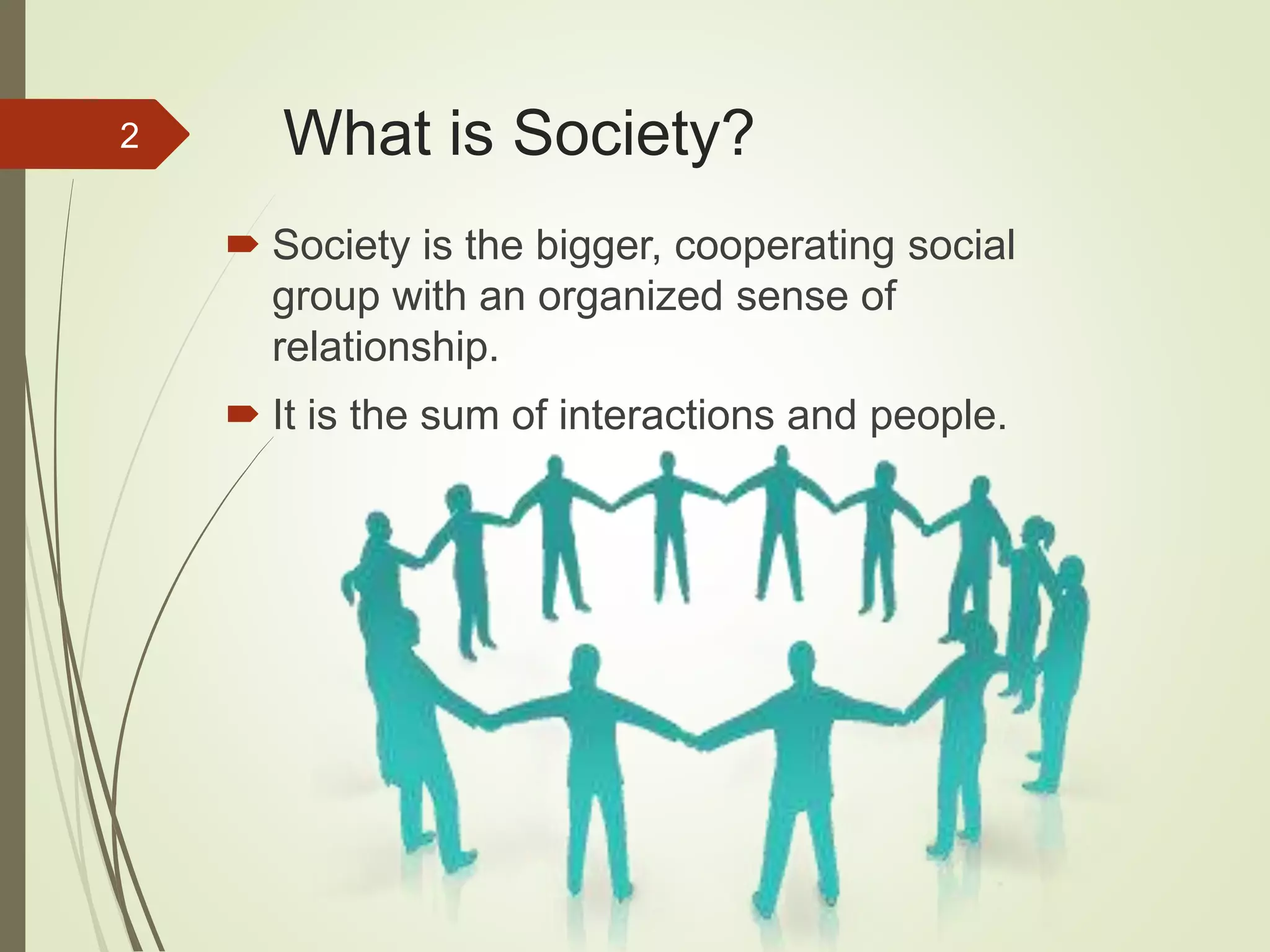 Relationship between culture and society | PPTX