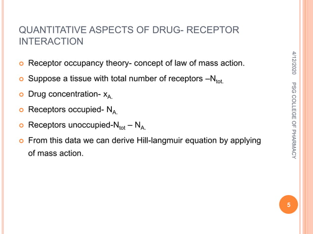 Relationship between drug concentration and effect and quantitative ...