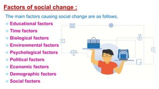 Relationship between education and social change | PPT