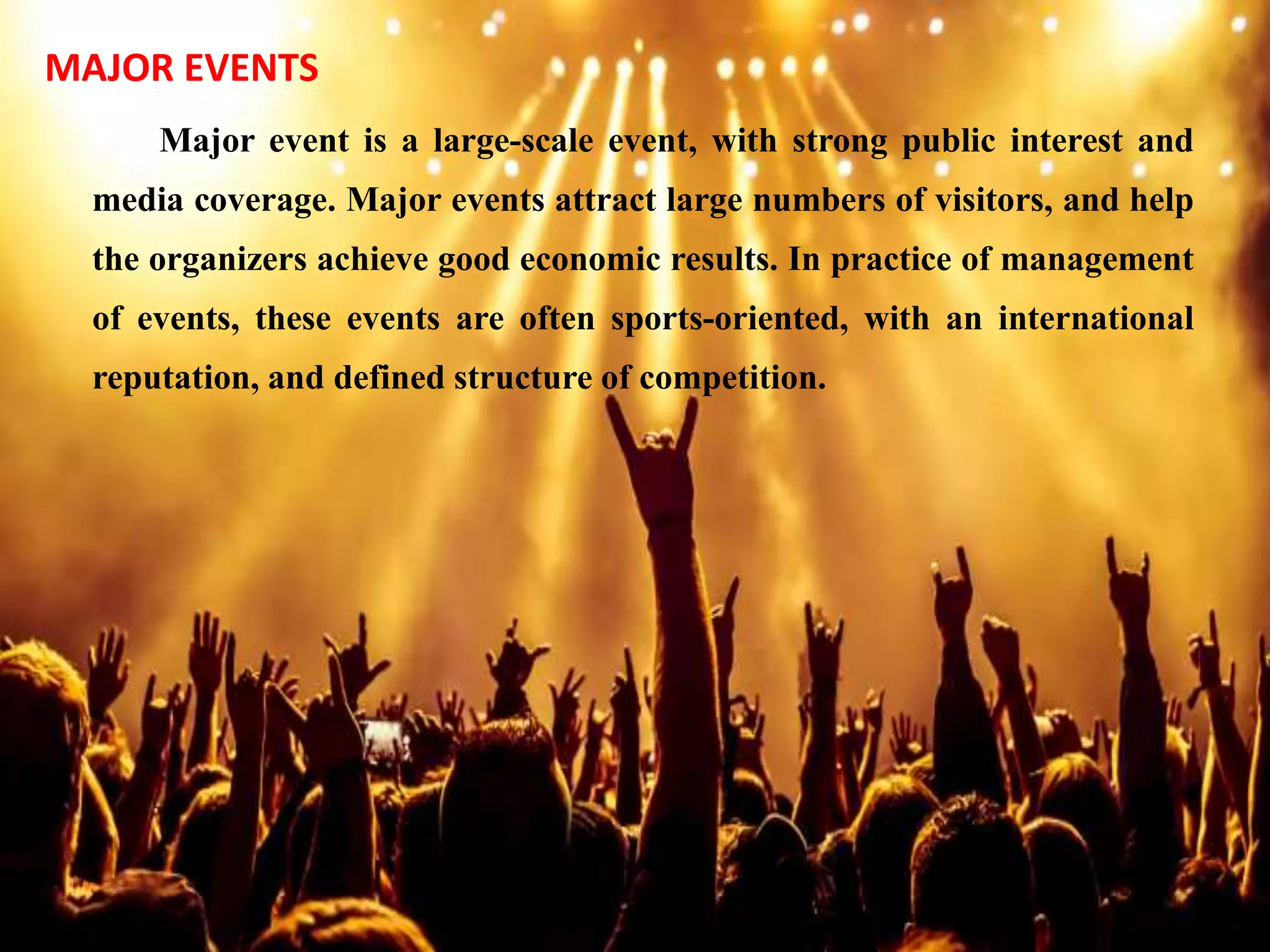 Relationship between event and tourism | PPTX