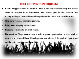 Relationship between event and tourism | PPTX