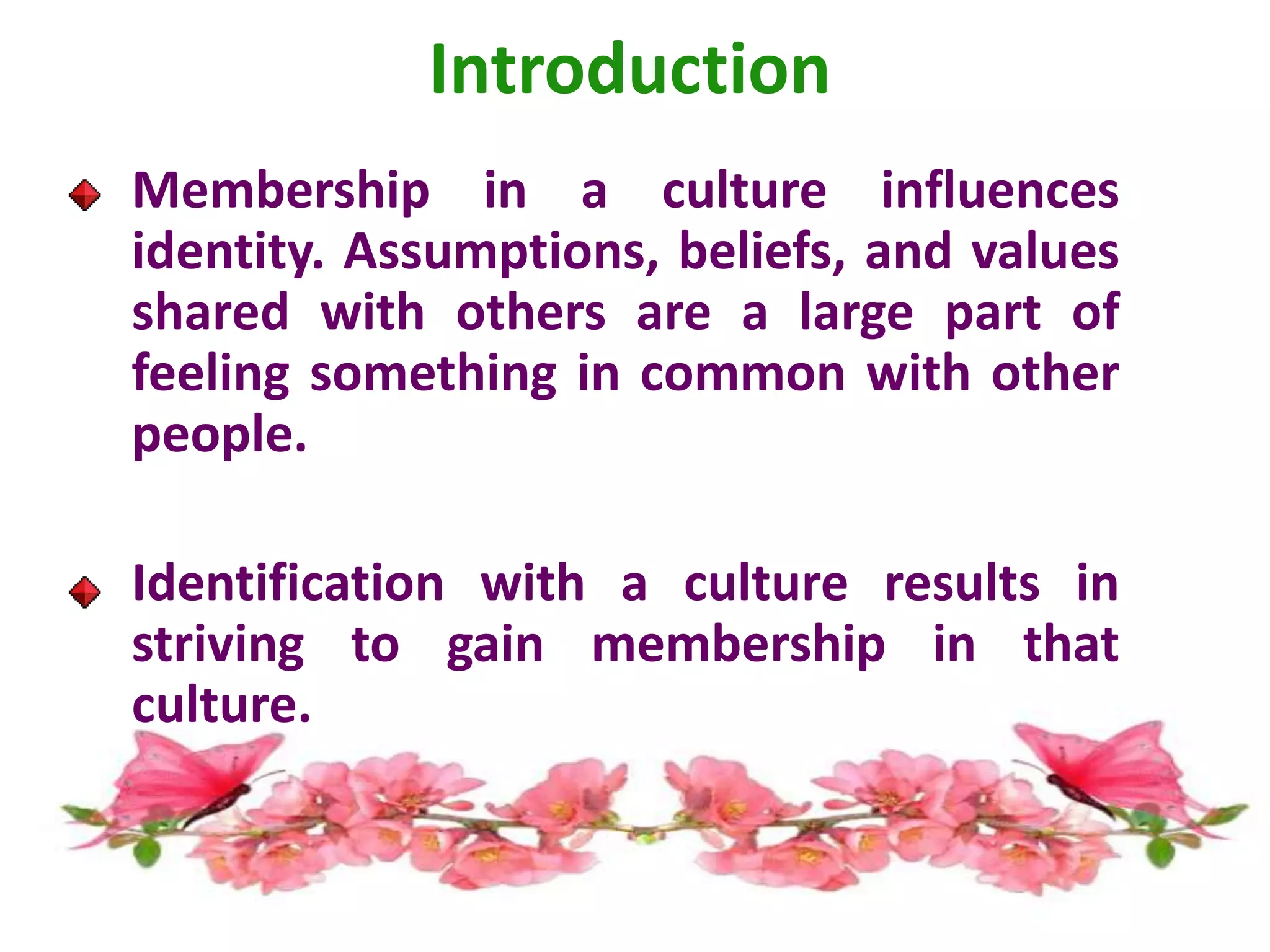 Relationship between language, culture, and identity | PPTX