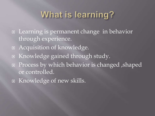 Relationship between learning and development | PPTX