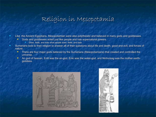 Relationship between Mesopotamia and Egypt | PPT | Hinduism | Religion ...