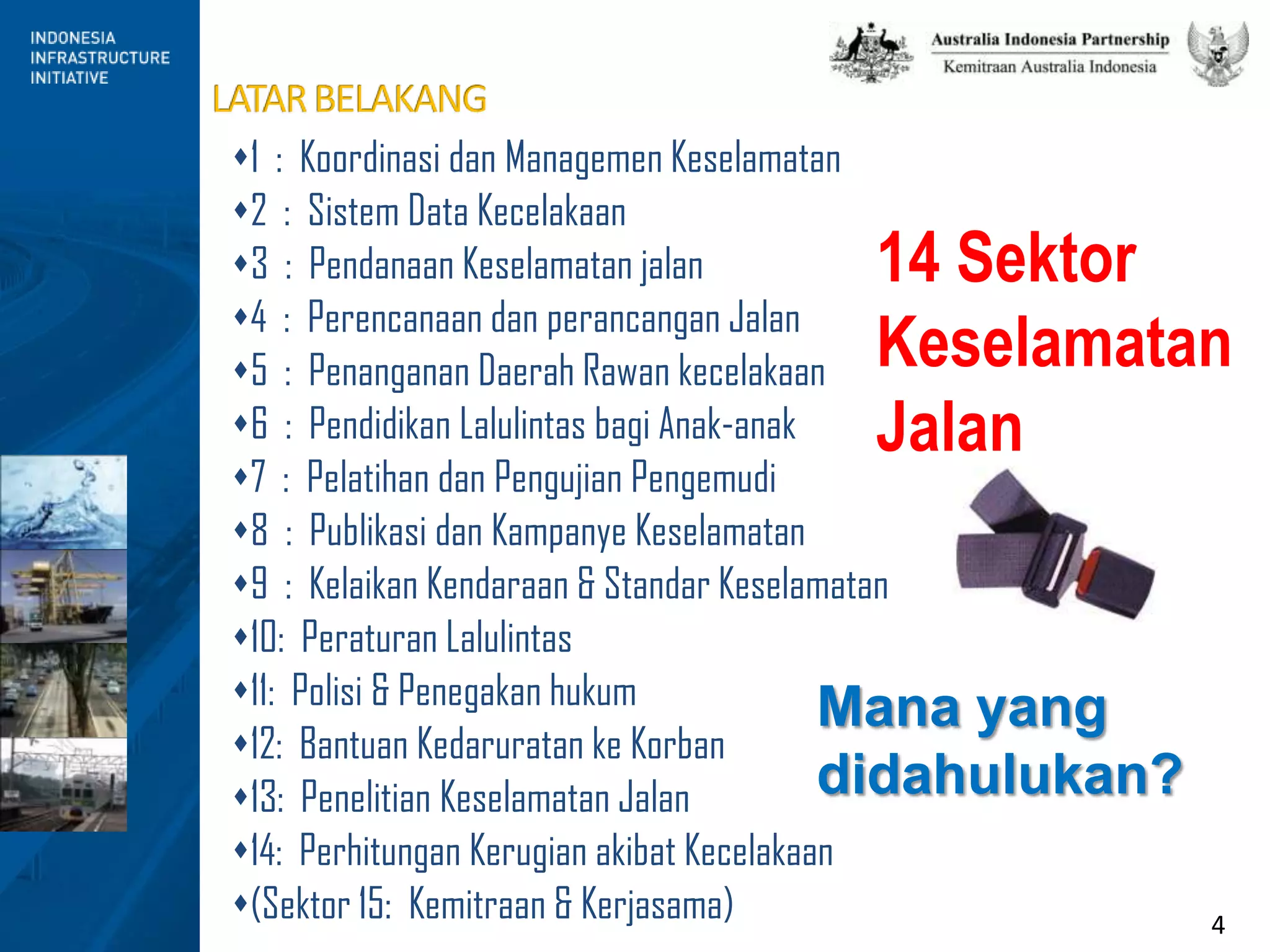 Relationship between national road safety masterplan (nrsm) with decade ...