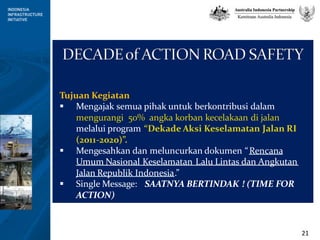Relationship between national road safety masterplan (nrsm) with decade ...