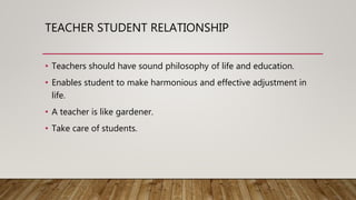 Relationship between philosophy and education | PPTX