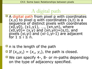 Relationship between pixel of image presentation.ppt