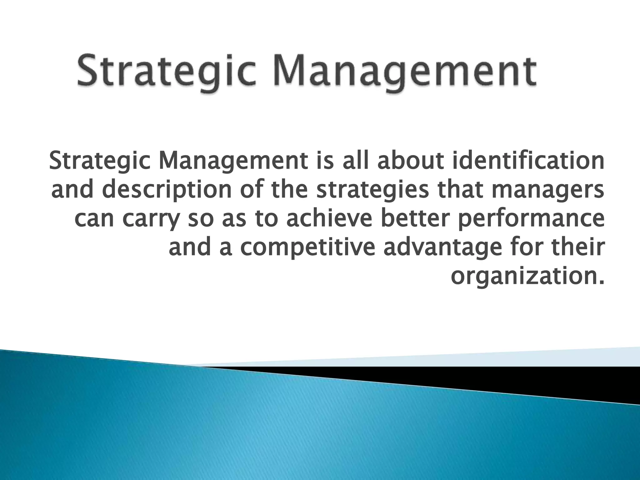 Relationship between strategic formulation and implementation | PPTX