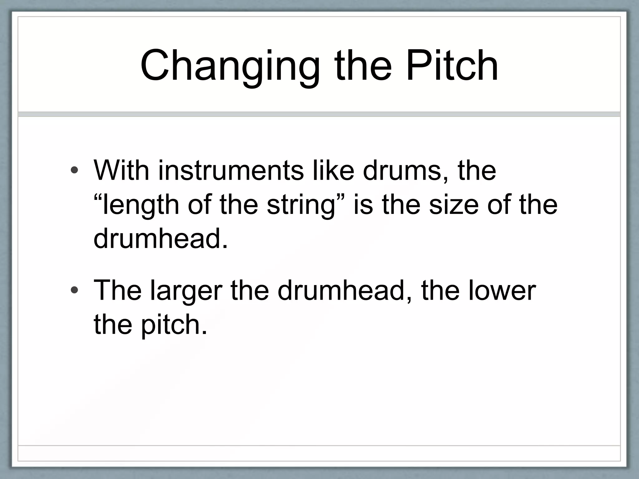 Relationship between string length, tension, and pitch | PPTX