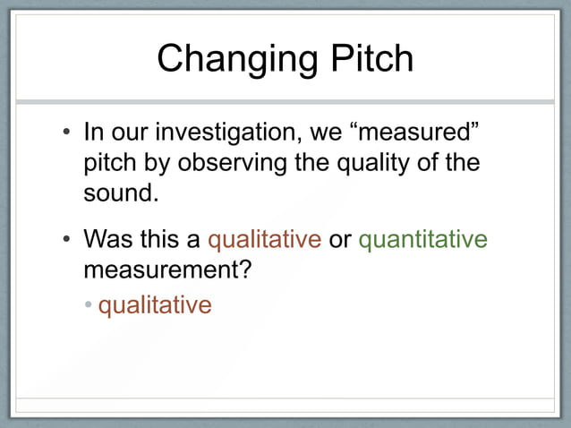 Relationship between string length, tension, and pitch | PPTX | Music ...