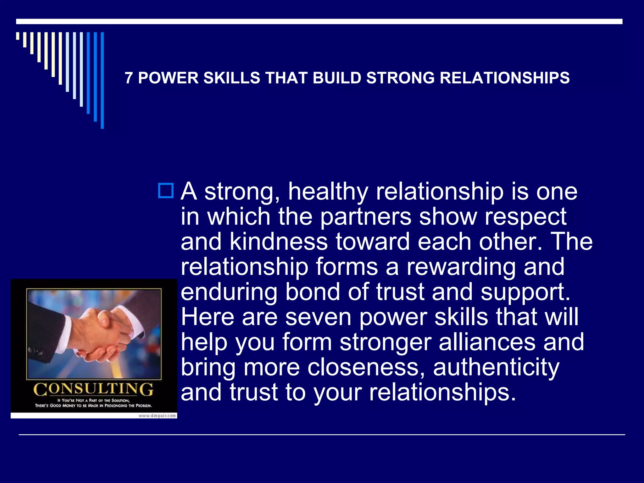 Relationship Building Mds | PPT | Family and Relationships