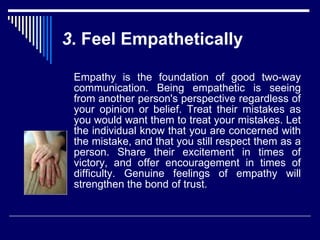 Relationship Building Mds | PPT | Family and Relationships