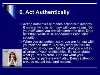 Relationship Building Mds | PPT | Family and Relationships