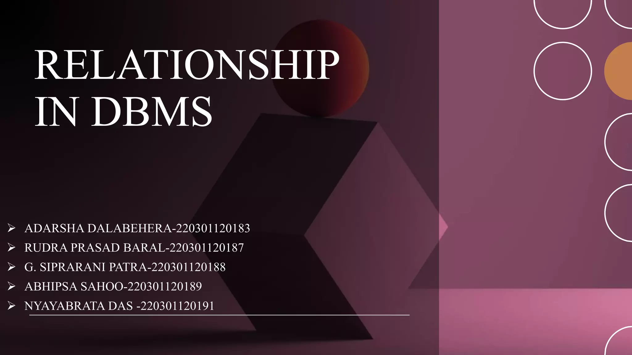 RELATIONSHIP IN DBMS.pptx