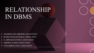 RELATIONSHIP IN DBMS.pptx