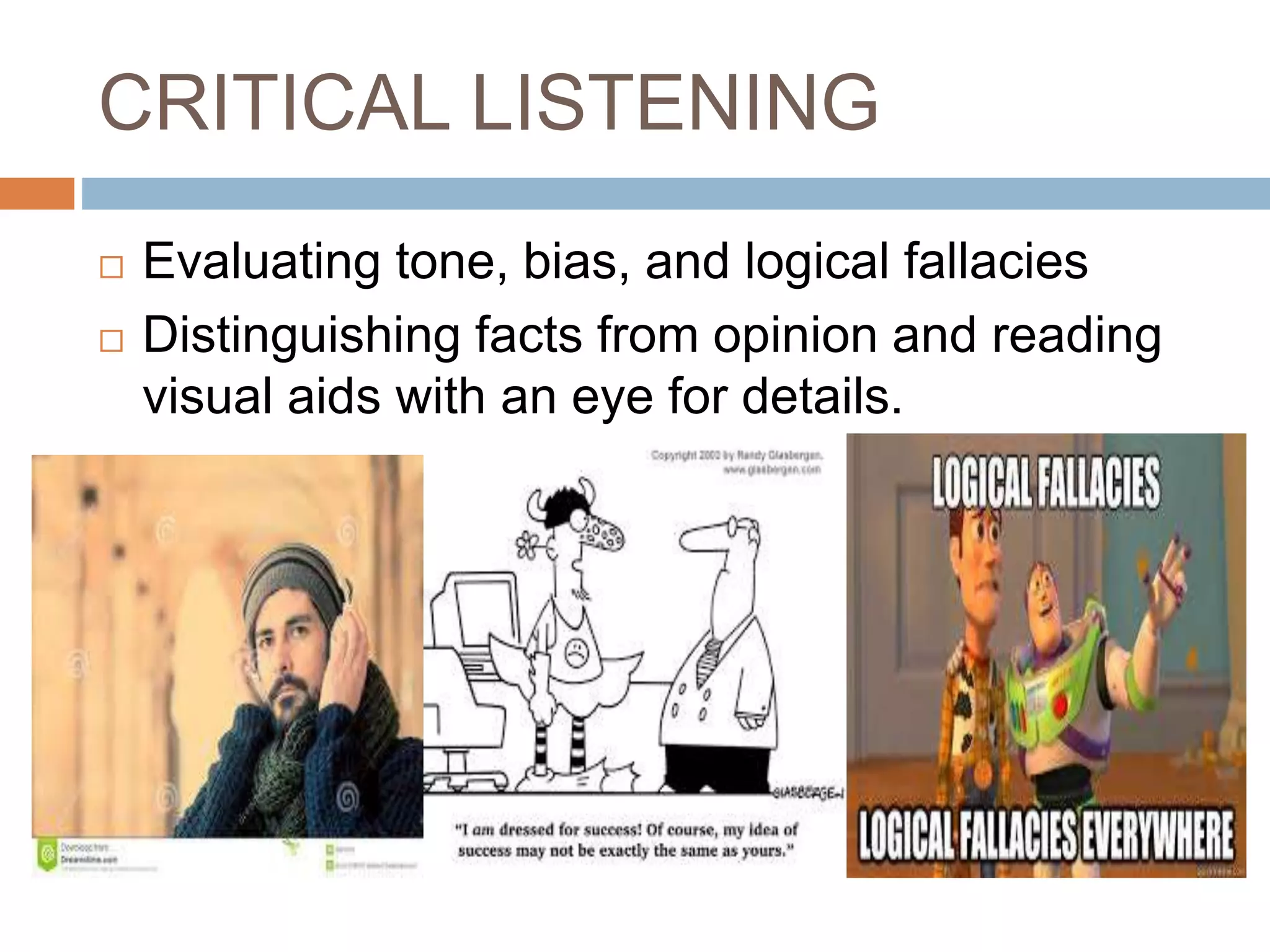 Relationship listening and critical listening | PPTX