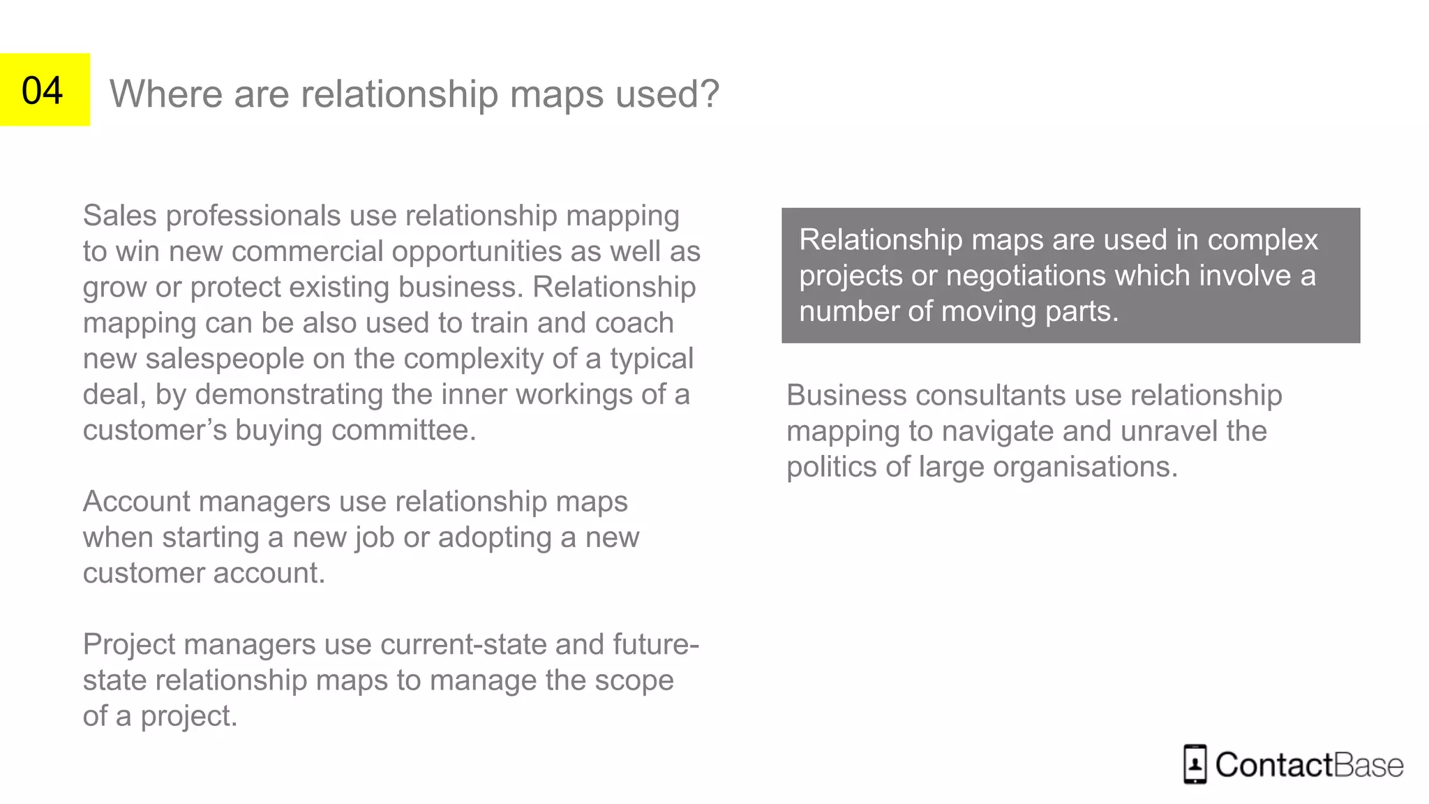 Relationship mapping | PPTX