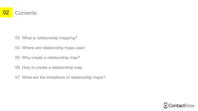 Relationship mapping | PPTX