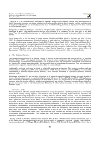 Relationship marketing practices and customer loyalty | PDF