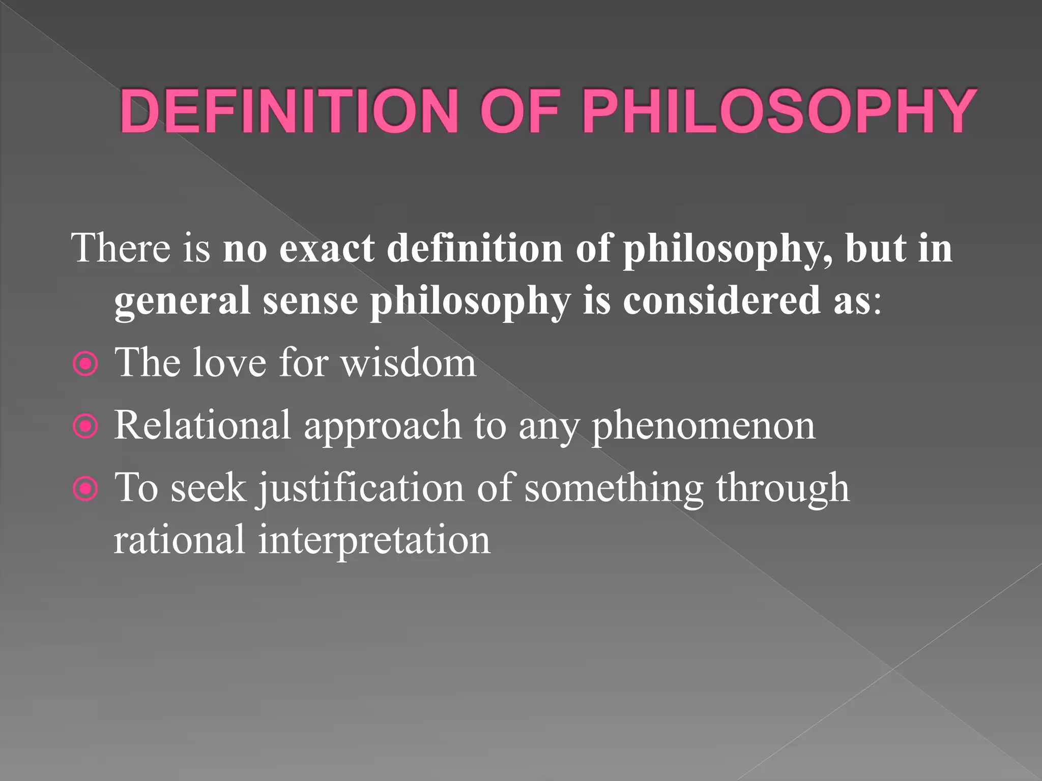 Relationship of education and philosophy | PPTX