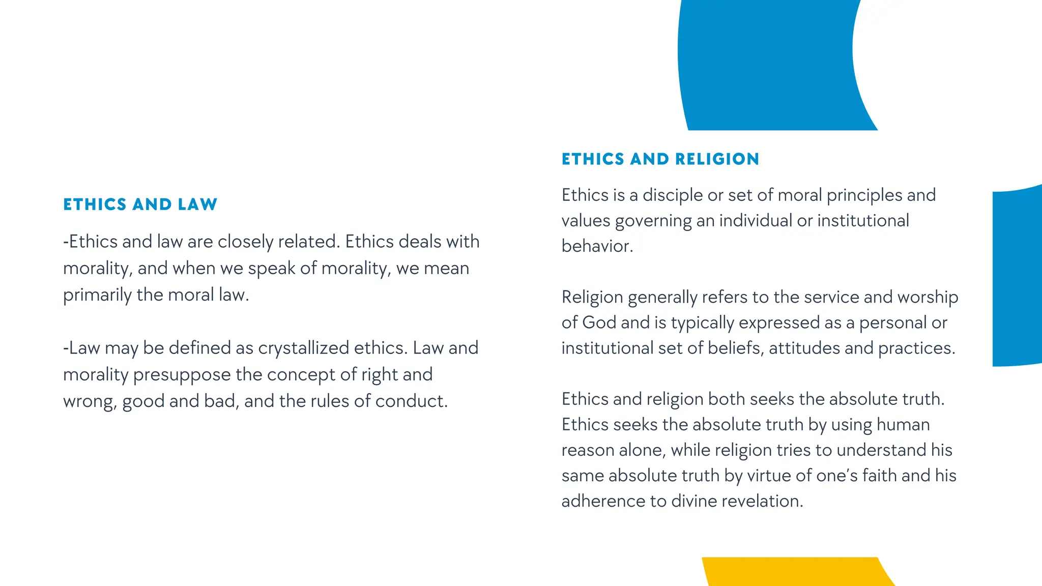 Relationship of Ethics with other sciences | PDF