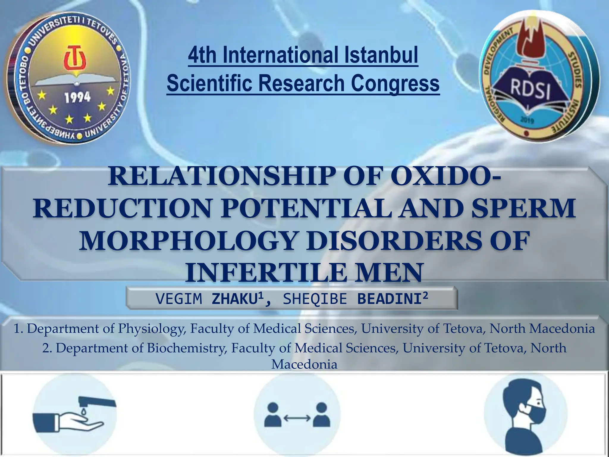 RELATIONSHIP OF OXIDO-REDUCTION POTENTIAL AND SPERM MORPHOLOGY ...