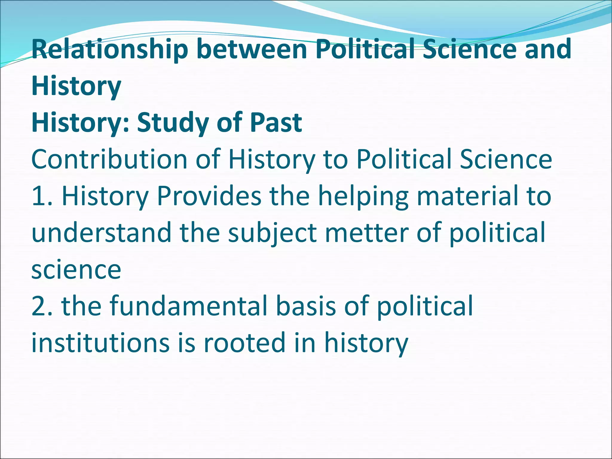 relationship of politicalscience.ppt
