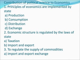 relationship of politicalscience.ppt