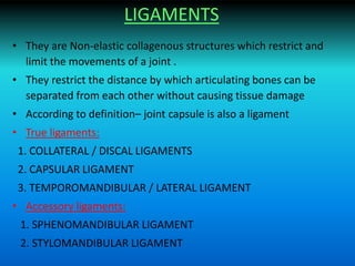 Relationship of tmj anatomy and pathology and related | PPTX