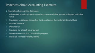 Relationship of types of evidence to audit objectives | PPTX