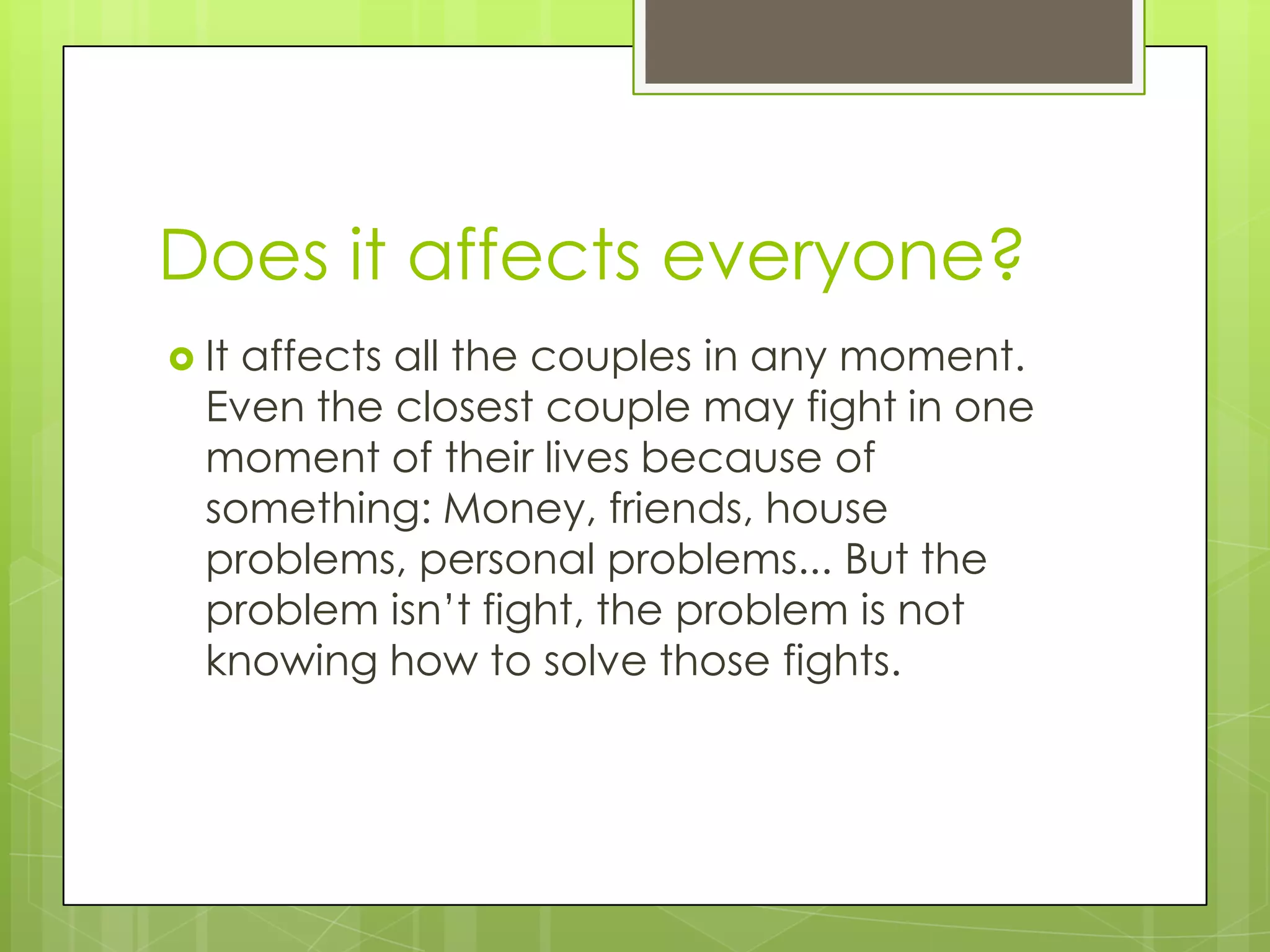 Relationship problems | PPT