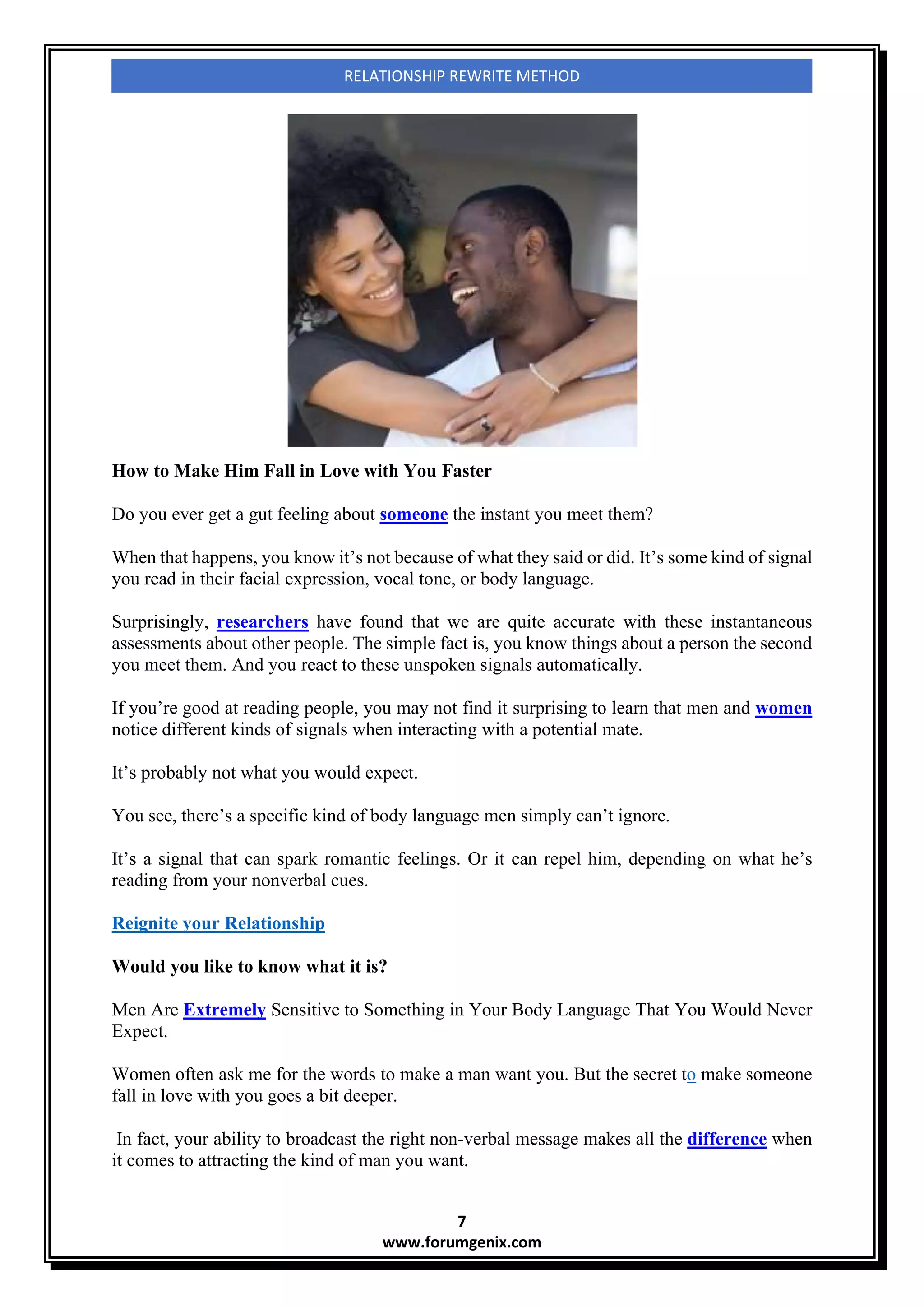 Relationship rewrite method | PDF