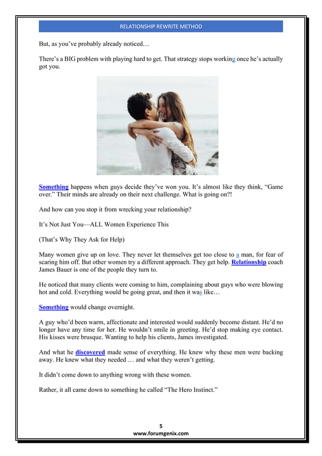 Relationship rewrite method | PDF