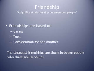 Relationships | PPTX