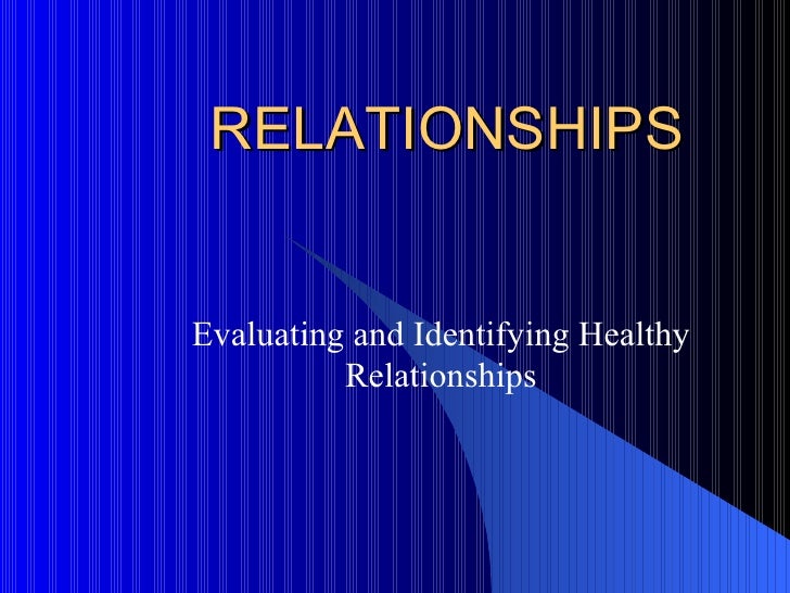 Identifying Relationship