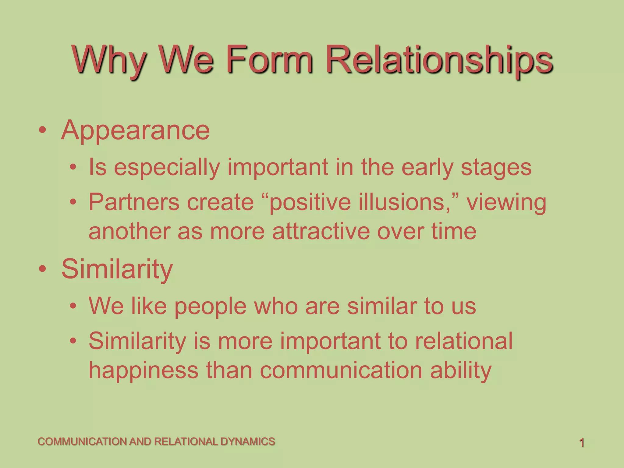 Relationships | PDF