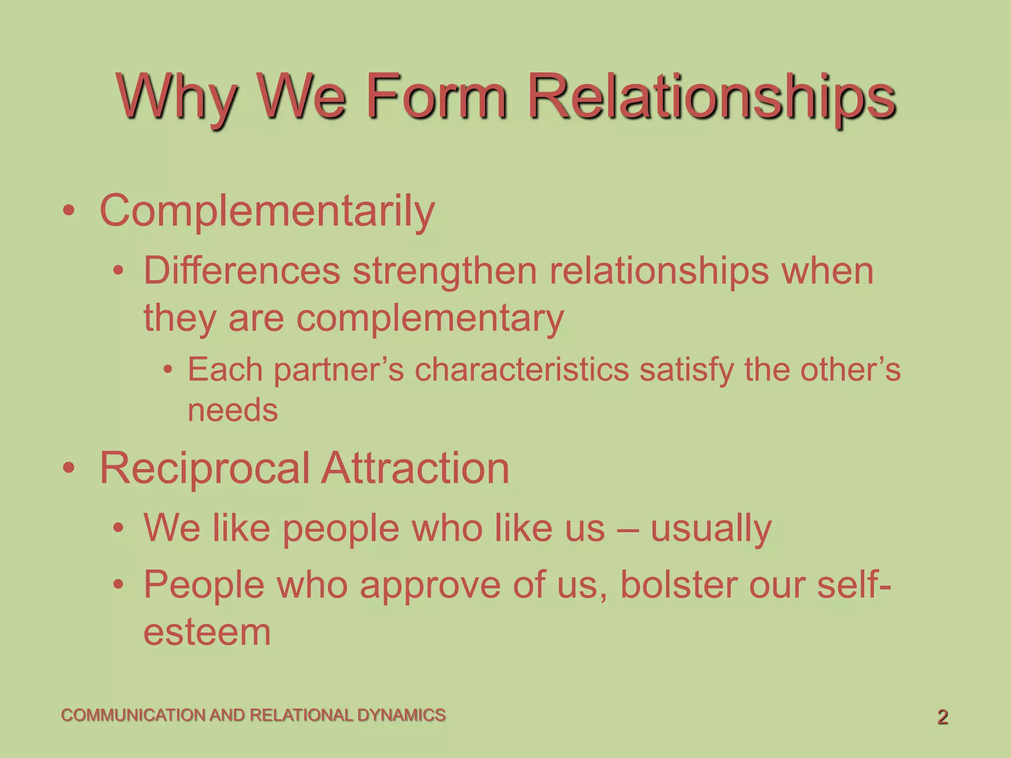 Relationships | PDF