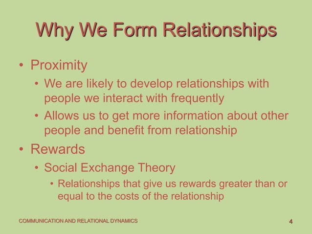Relationships | PDF