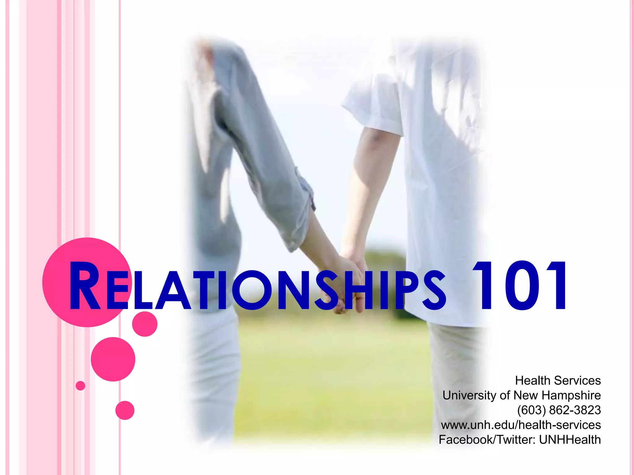 Relationships 101 | PPTX