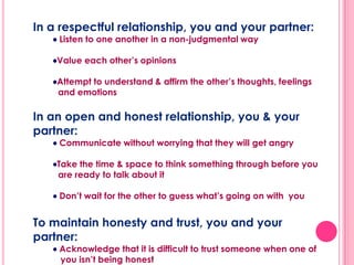 Relationships 101 | PPTX