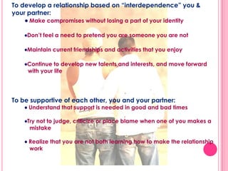 Relationships 101 | PPTX