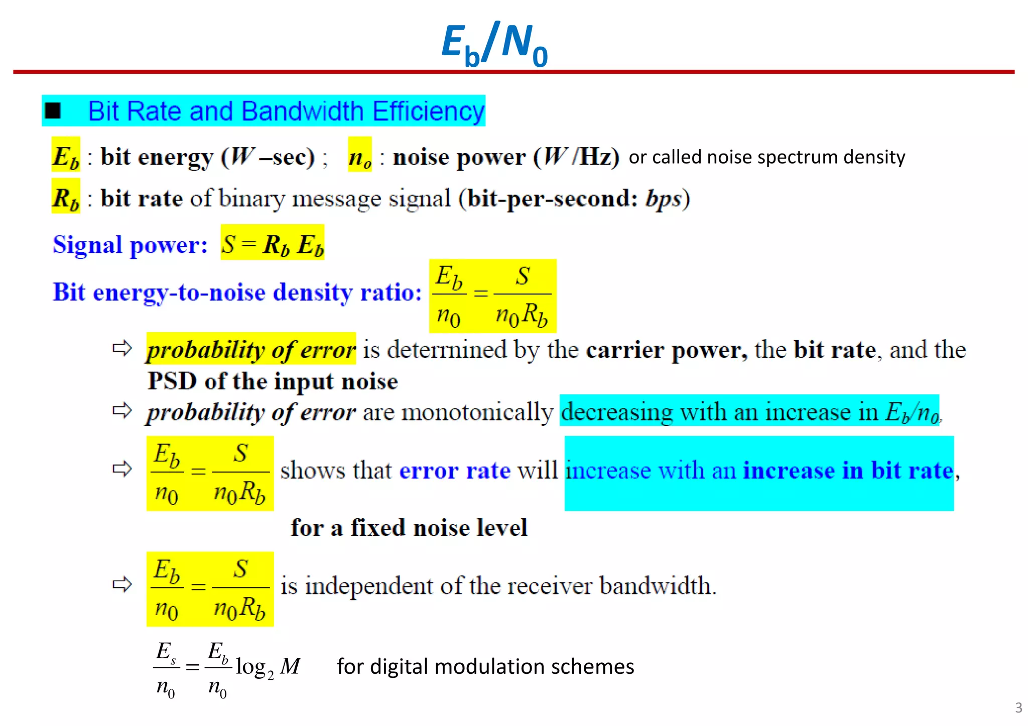 Relationships Among EVM, BER and SNR + WiFi minimum SNR consideration | PDF