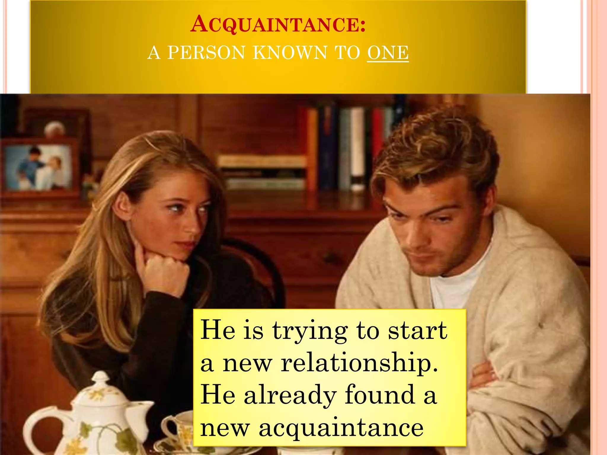 Relationships vocabulary | PPTX