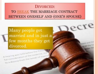 Relationships vocabulary | PPTX