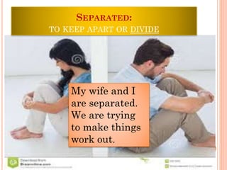 Relationships vocabulary | PPTX