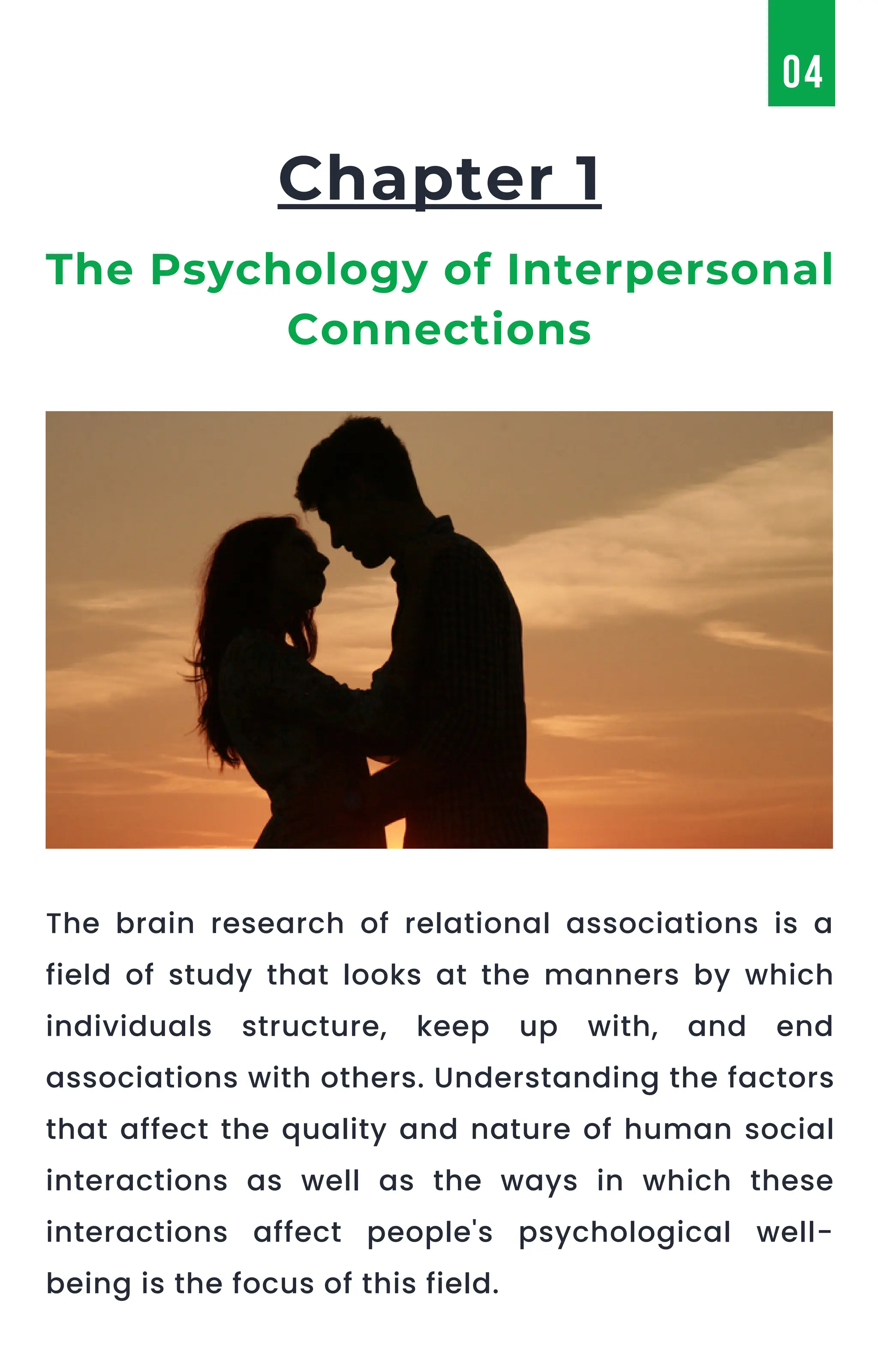 Psychology of human relationships and connections | PDF