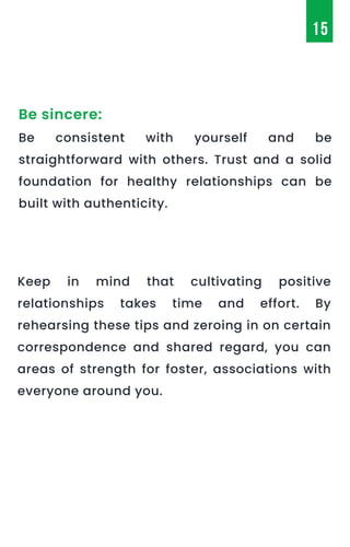 Psychology of human relationships and connections | PDF